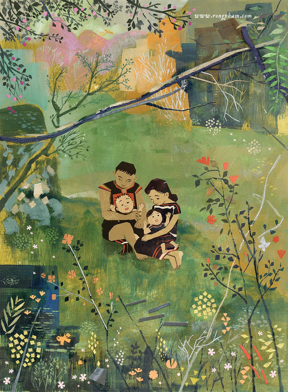 'Finding mom' - an old story with new fascinating illustrations ...
