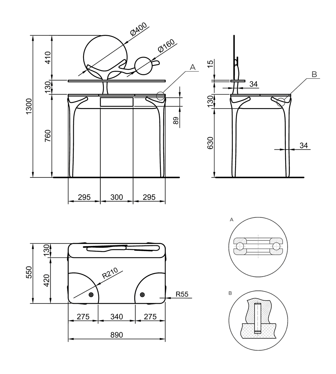 Dressing table "Nature Balance" | Design Ideas