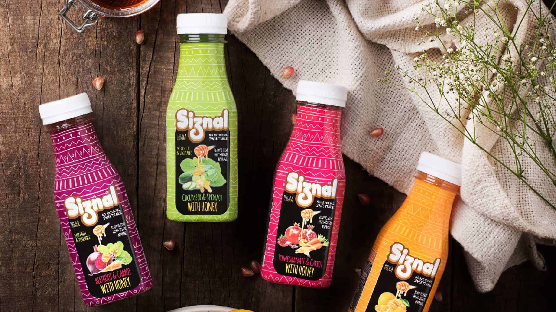 Siznal Juice Packaging | Design Ideas