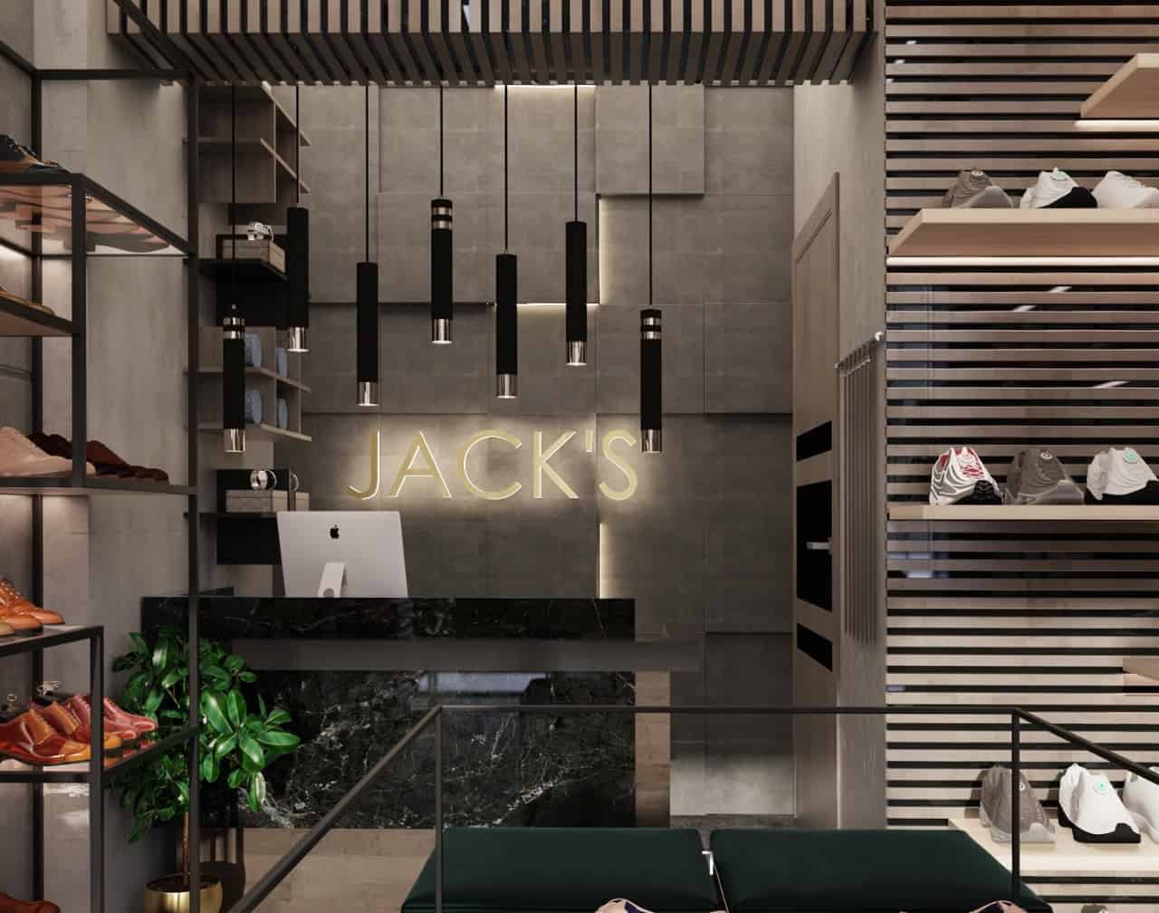 Jack’s shoes store. | Design Ideas