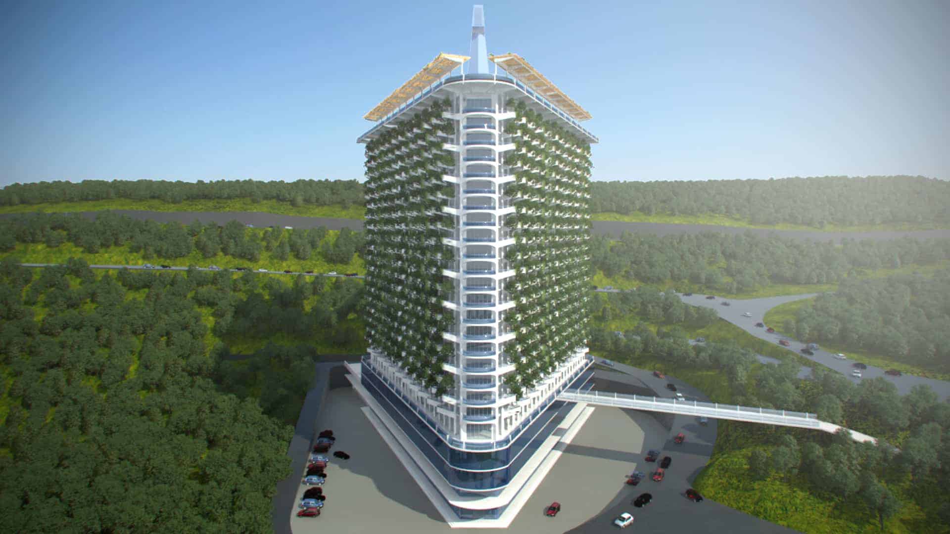 Bio-Architecture Building Concept in Yerevan | Design Ideas