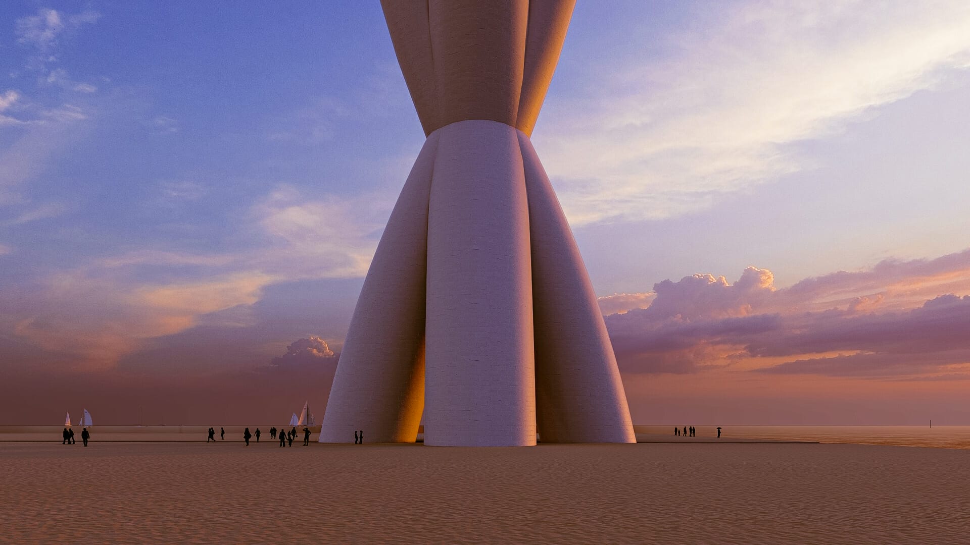 Beach Monument | Conceptual Design | Design Ideas