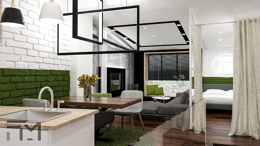 Small studio - Interior design | Design Ideas