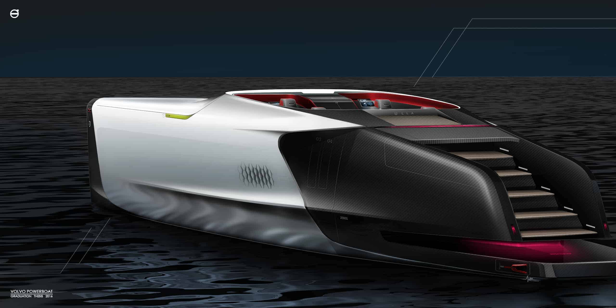 VOLVO U.L.L.A Power Boat | Design Ideas