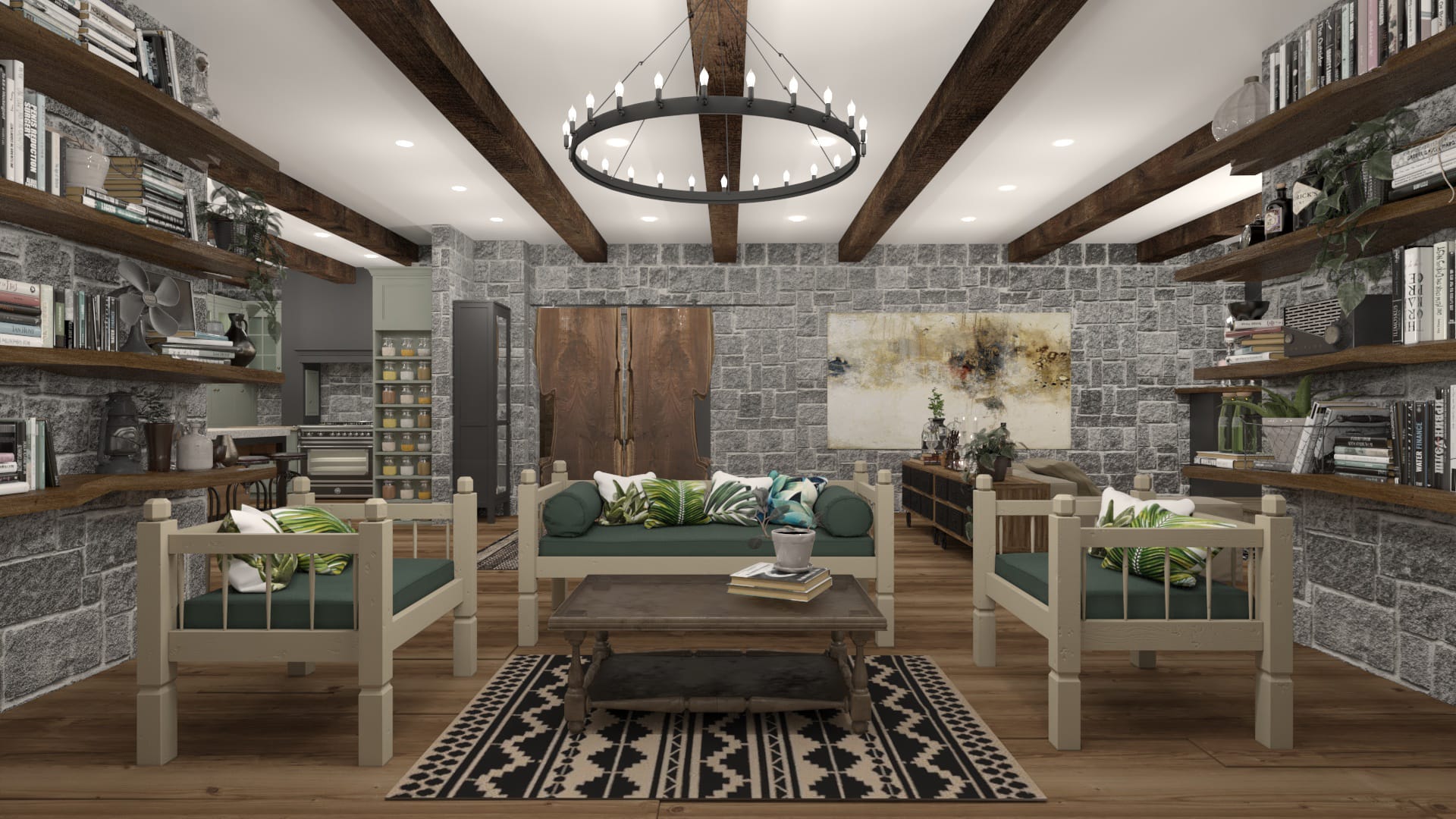 Rustic Villa Design | Design Ideas