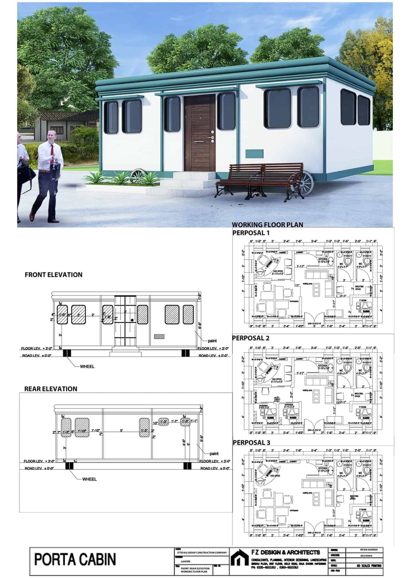 PORTA CABIN (residential) | Design Ideas