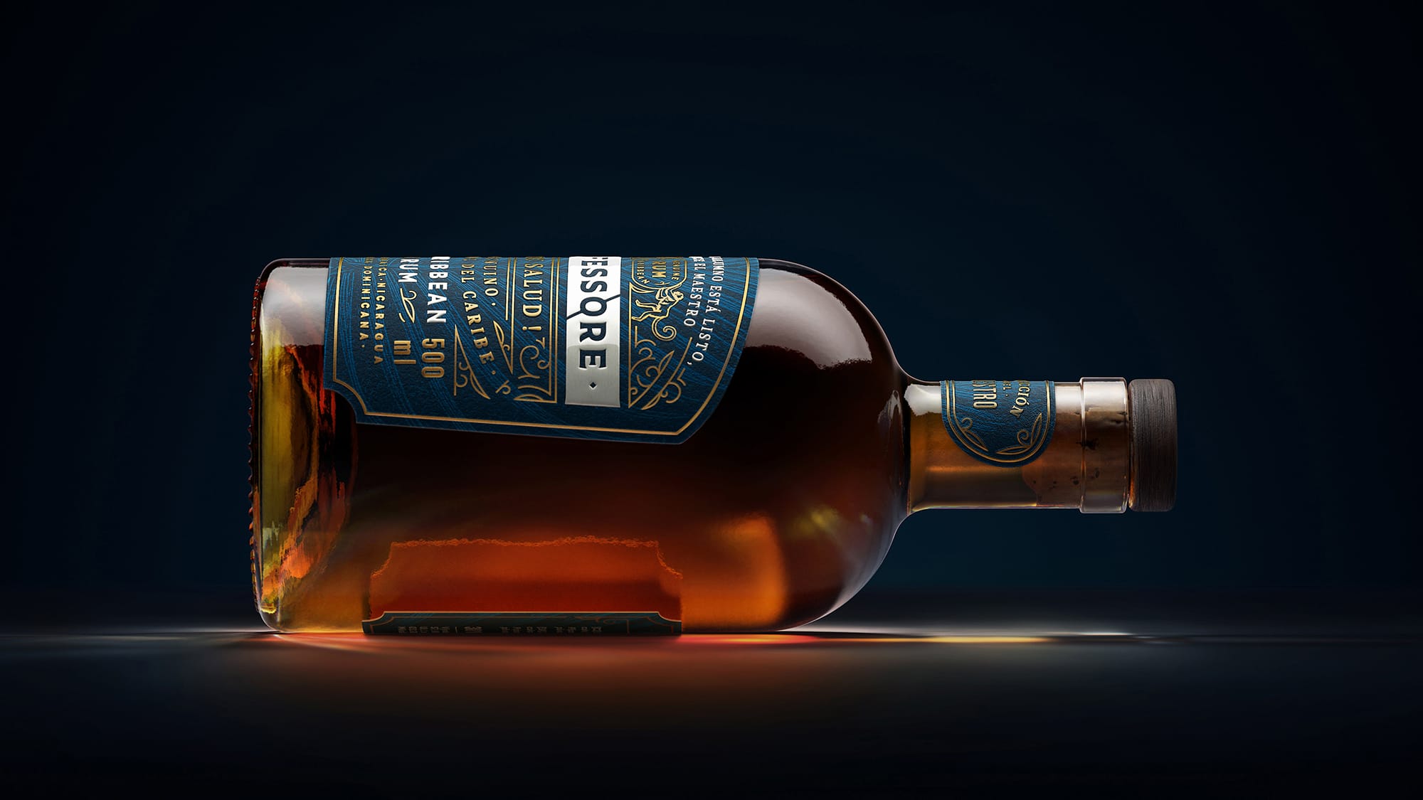 Professore Caribbean Rum | Design Ideas