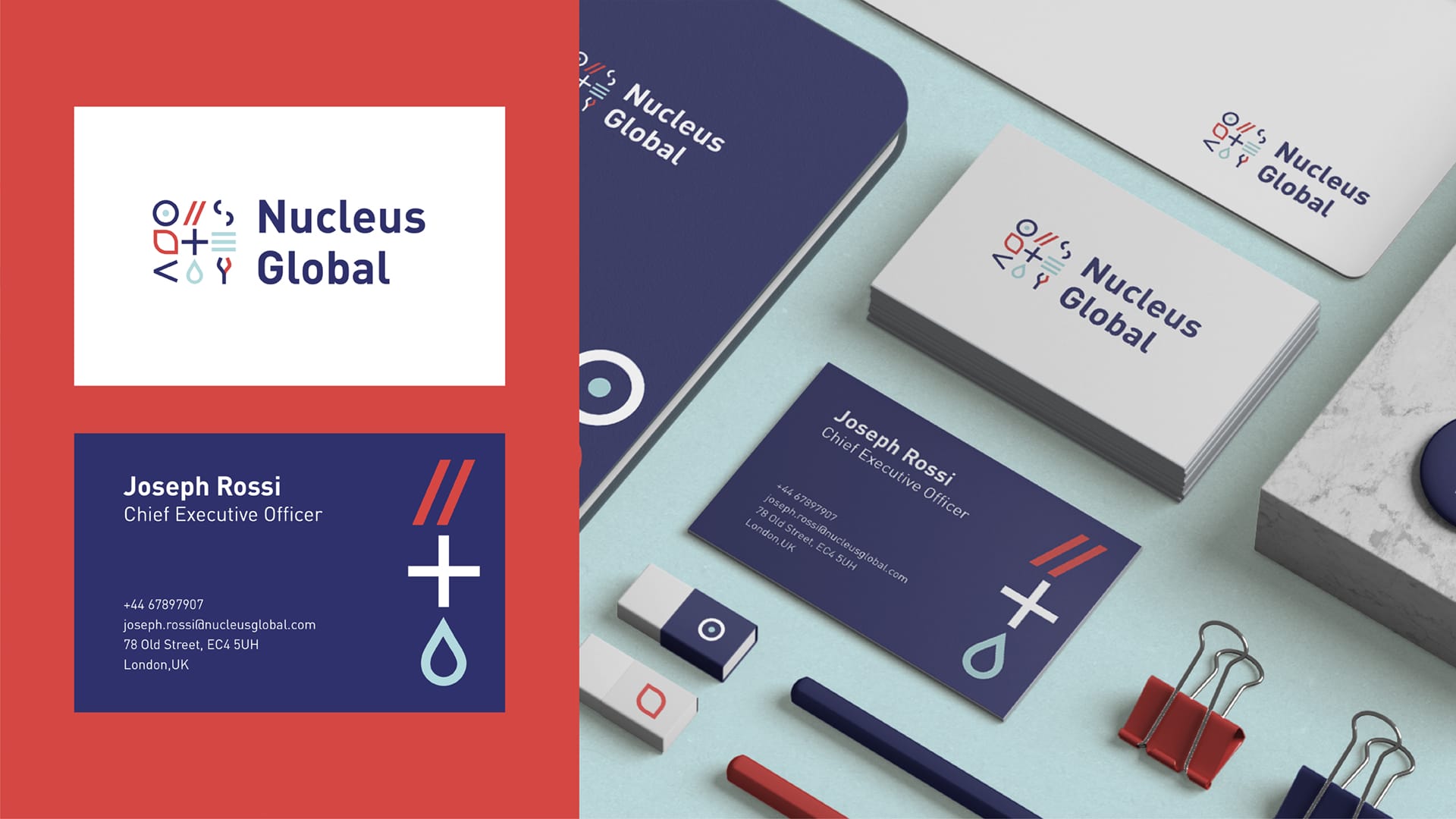Nucleus Global rebrand case study | Design Ideas