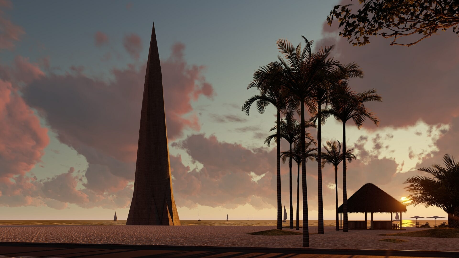 Beach Monument | Conceptual Design | Design Ideas