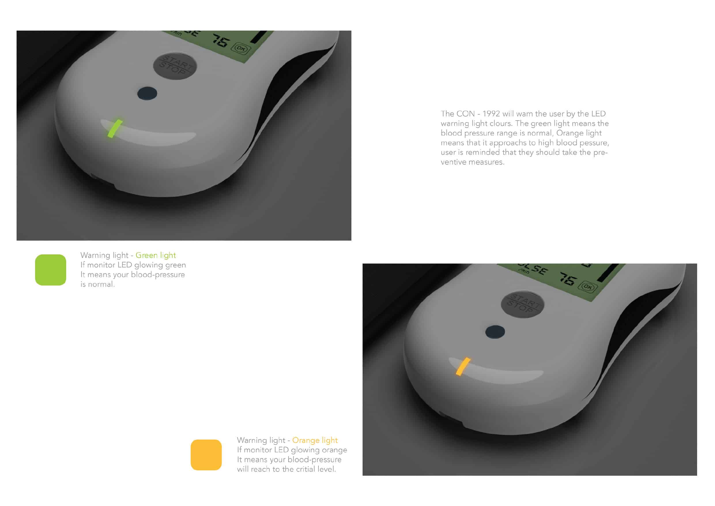 'OMRON' Automatic blood pressure monitor | Design Ideas