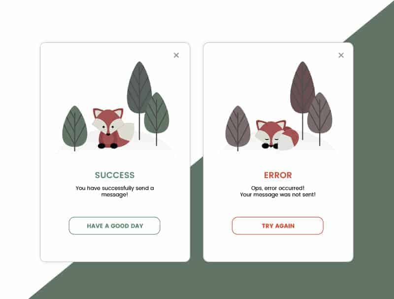 Fox Flash Messages | Design Ideas