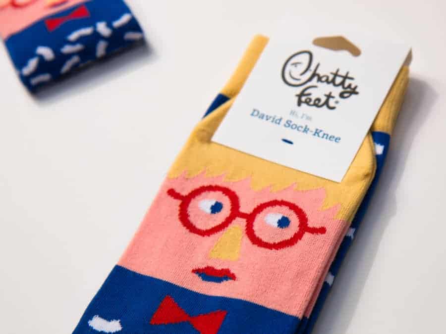 Chatty Feet: David Sock-Knee | Design Ideas