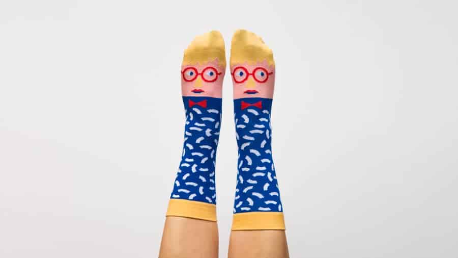 Chatty Feet: David Sock-Knee | Design Ideas