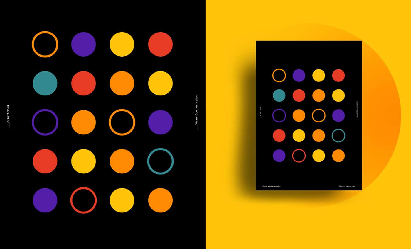 50Days of Poster Collection | Design Ideas