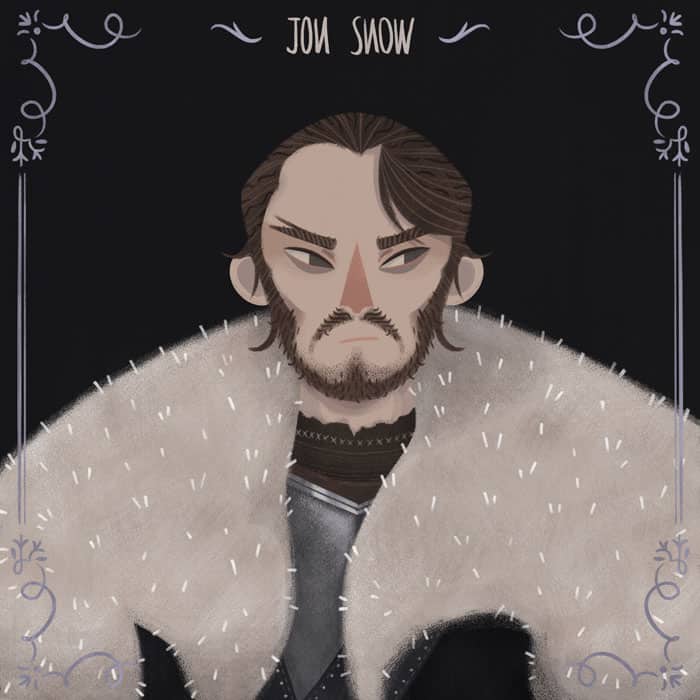 GOT Character Design Illustrations | Design Ideas
