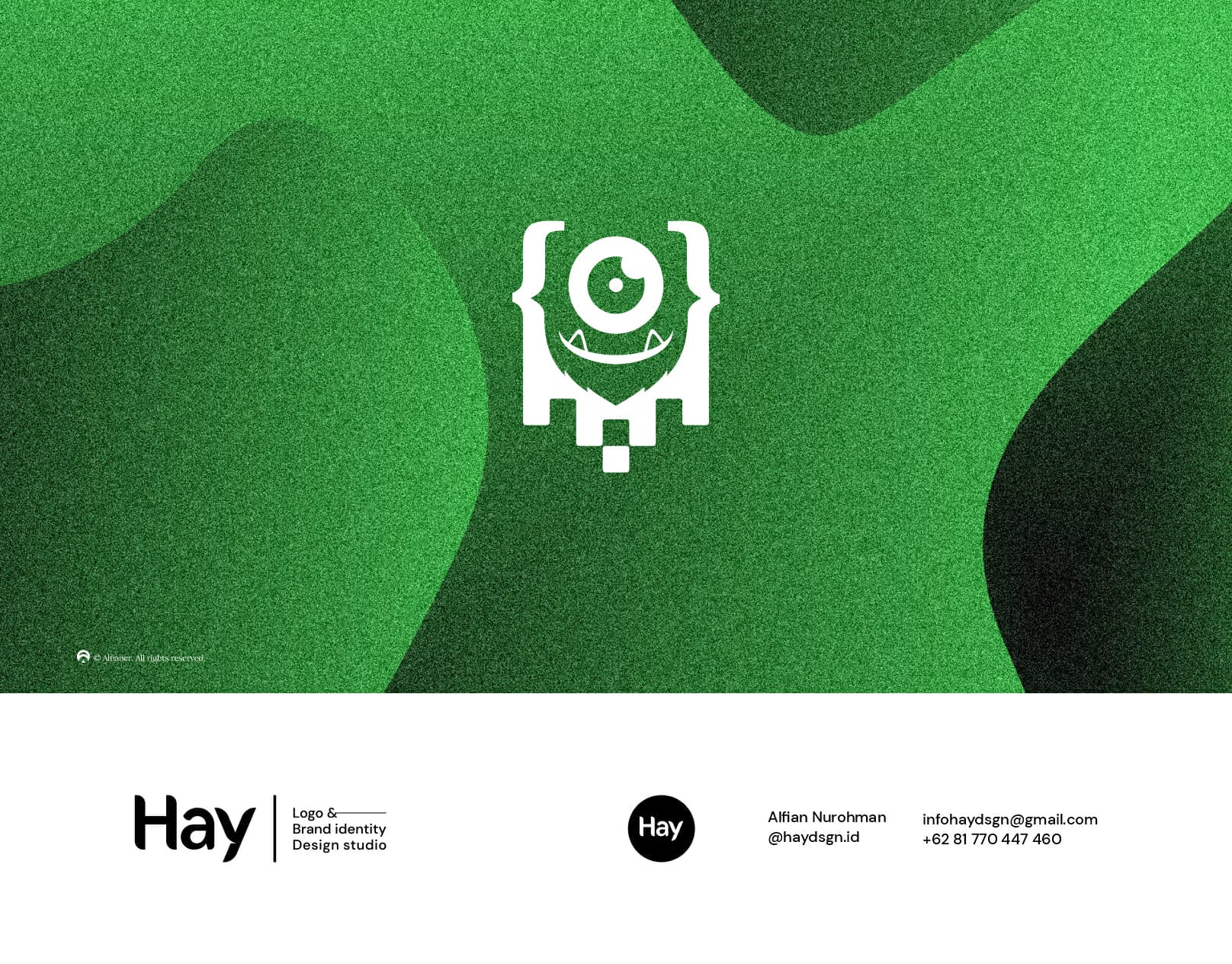 Hideous Monster Game Logo Project | Design Ideas