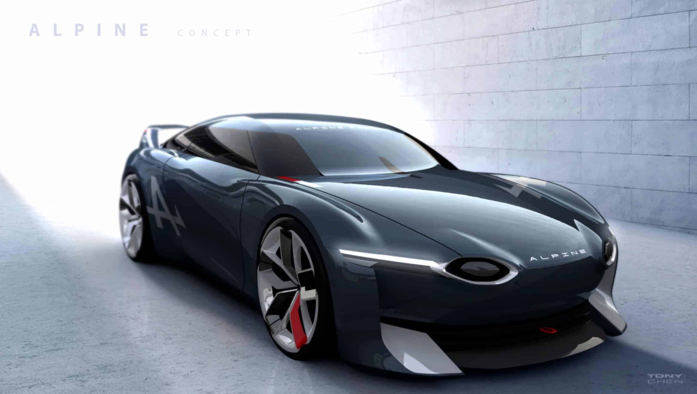 Alpine Racing Concept | Tony Chen | Design Ideas