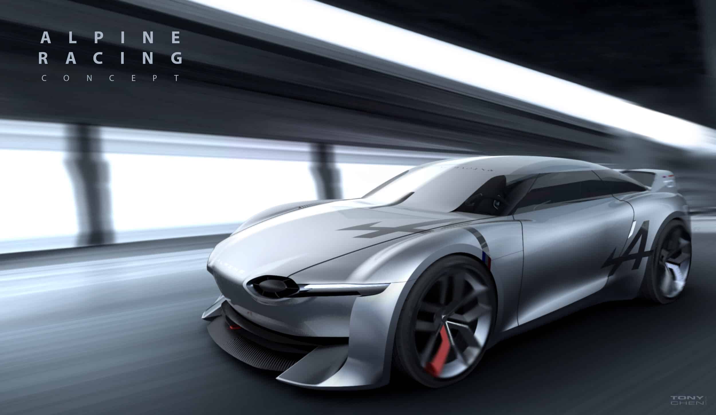 Alpine Racing Concept | Tony Chen | Design Ideas