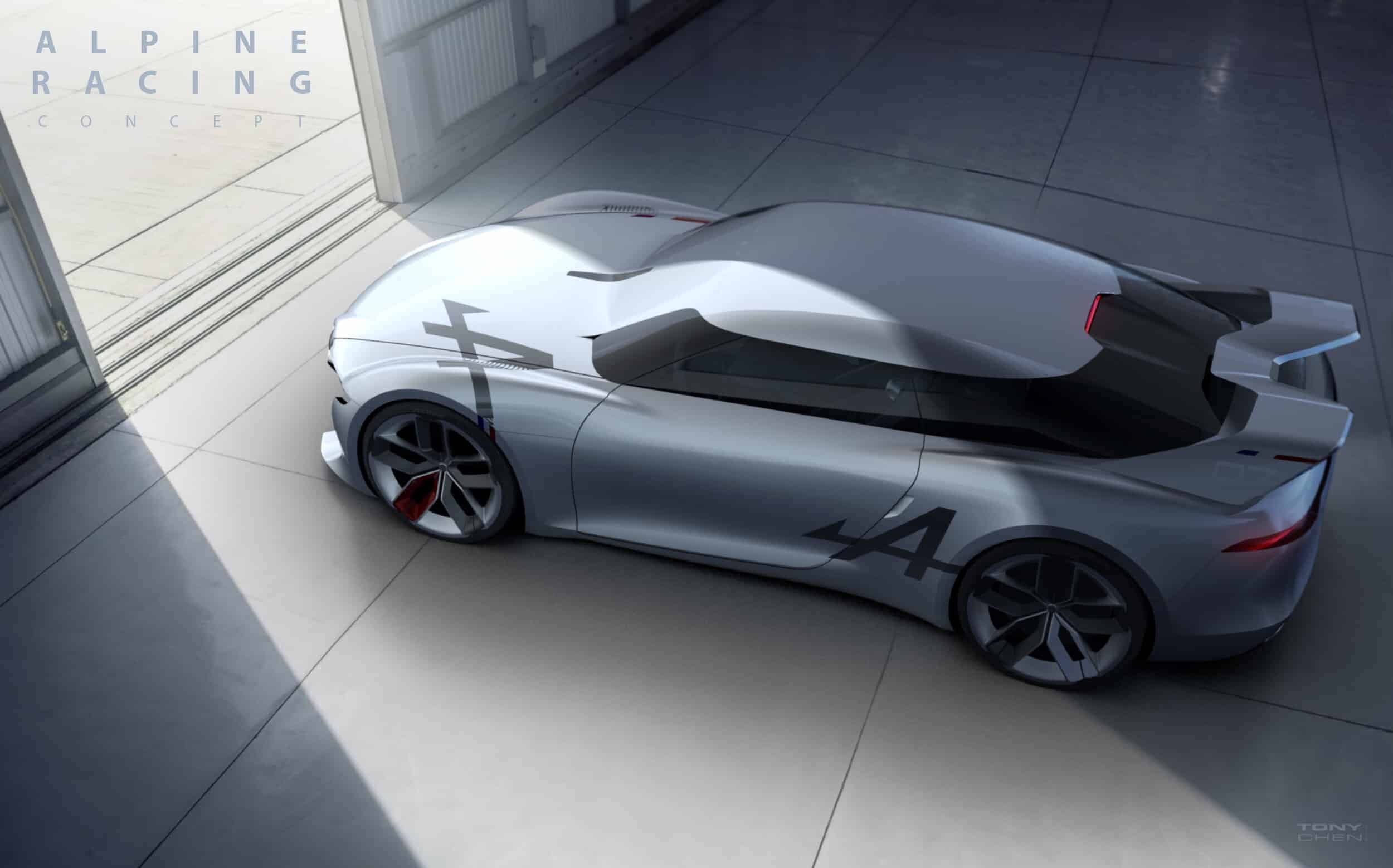 Alpine Racing Concept | Tony Chen | Design Ideas