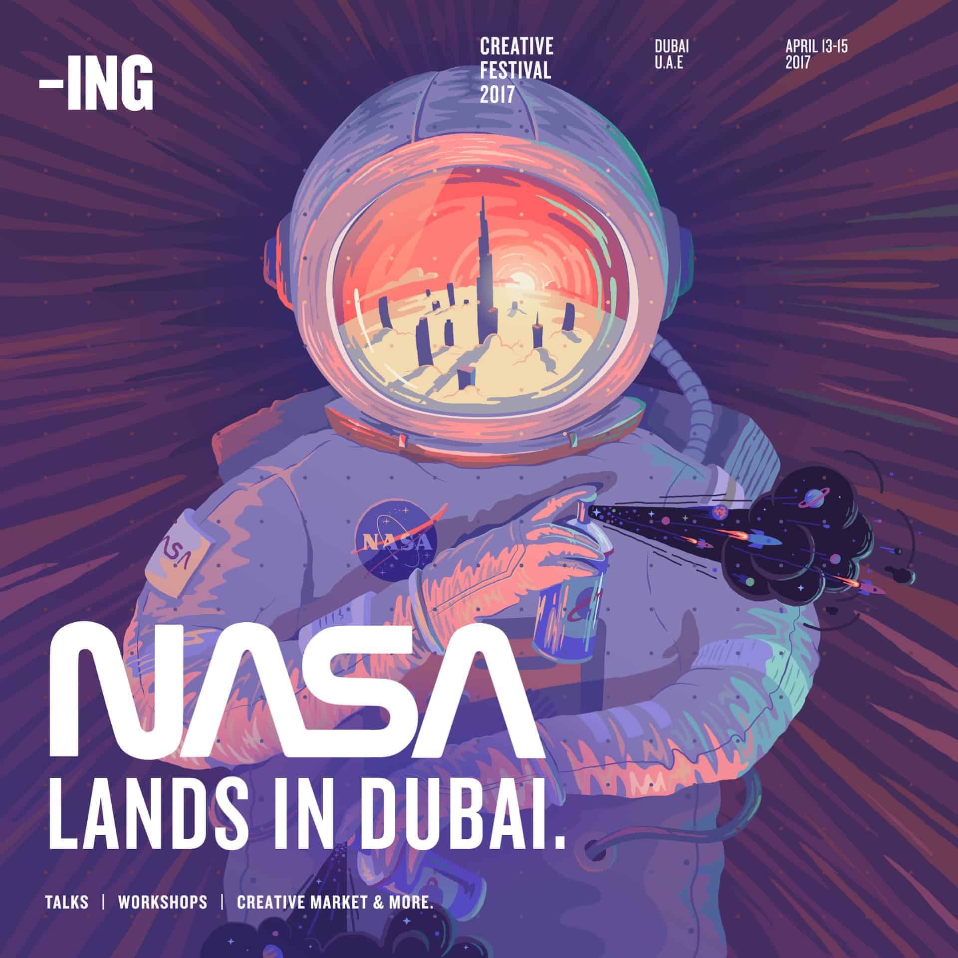 Graphics for ING Creatives Festival | Design Ideas