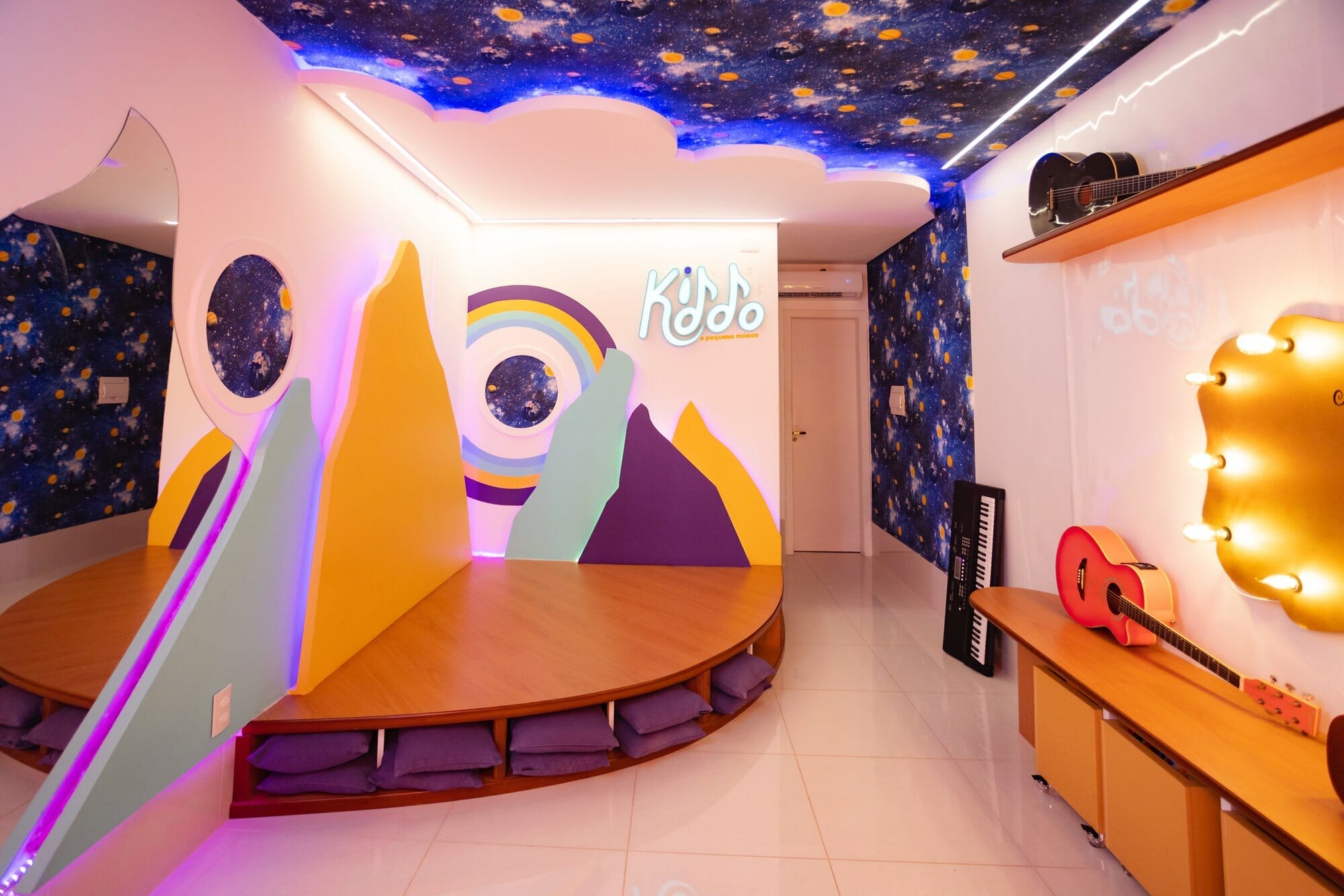 Kiddo Music School for Kids by Studio Cortopassi | Design Ideas