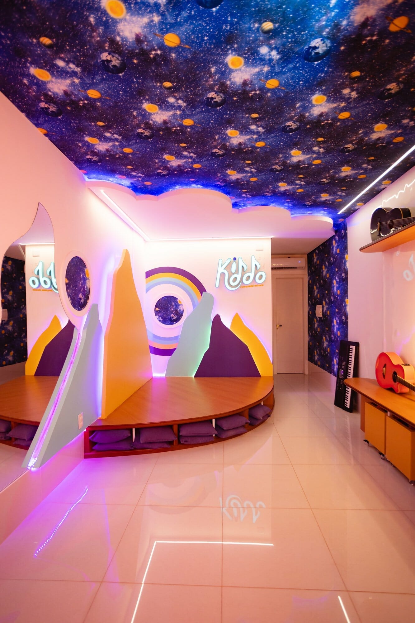 Kiddo Music School for Kids by Studio Cortopassi | Design Ideas