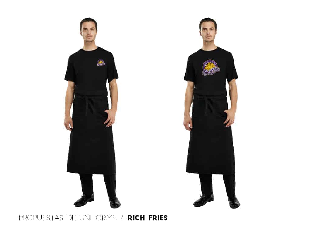 Branding Identity for Rich Fries | Design Ideas