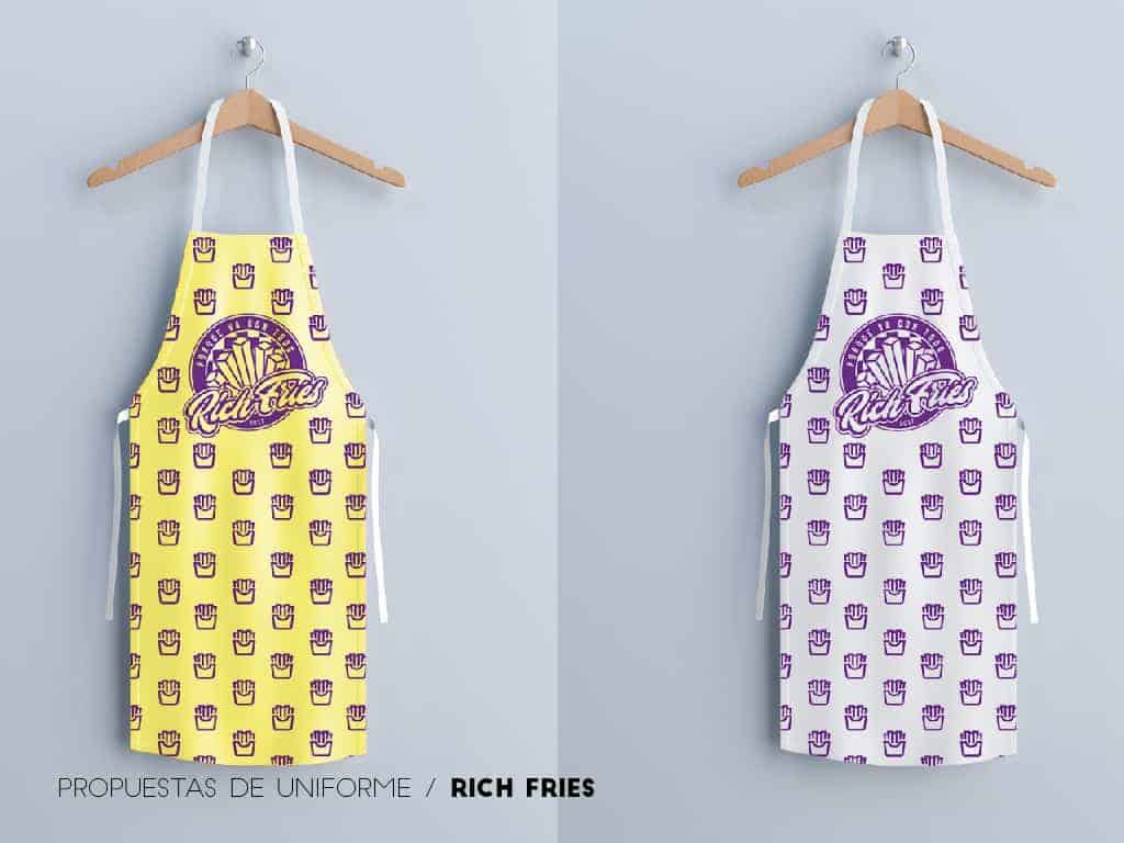 Branding Identity for Rich Fries | Design Ideas