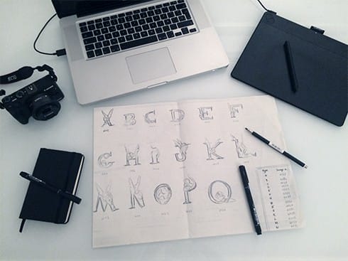 2017 | 36 Days of Type | Design Ideas