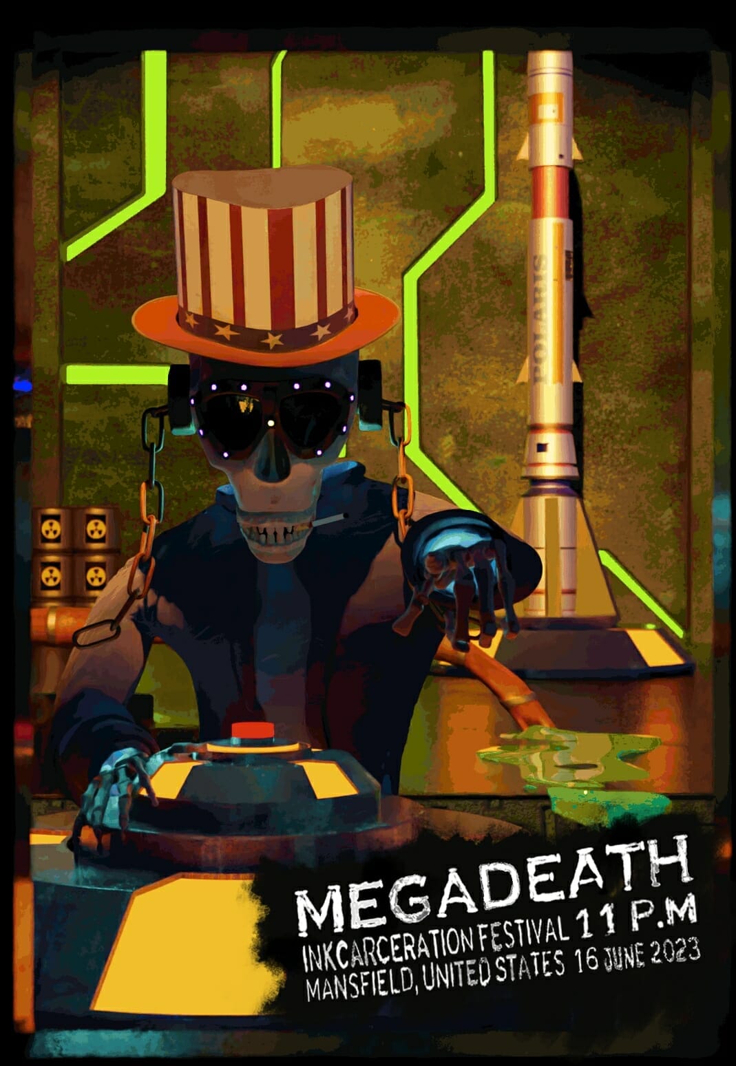 Ilustra S/A - Gig Poster - Rock Bands | Design Ideas