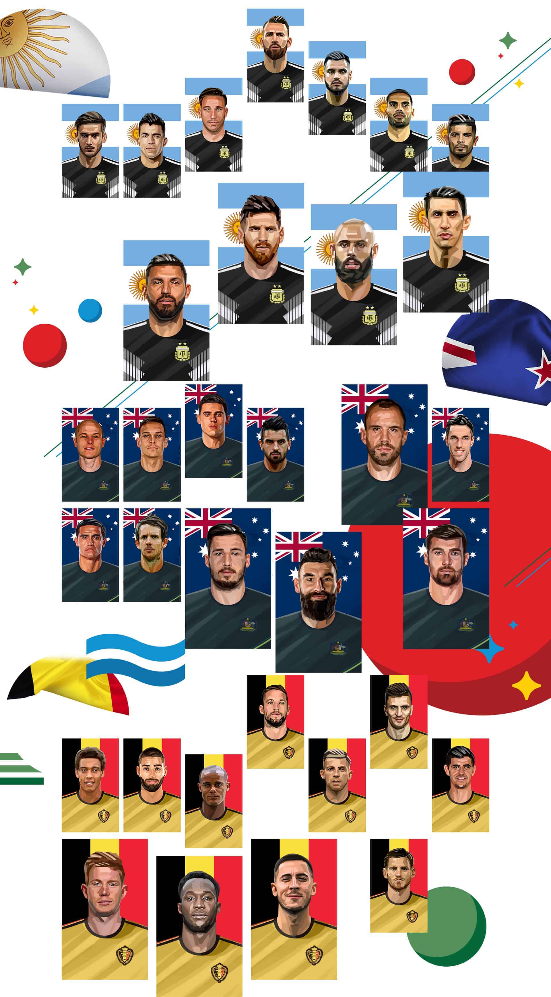 Football players | Design Ideas