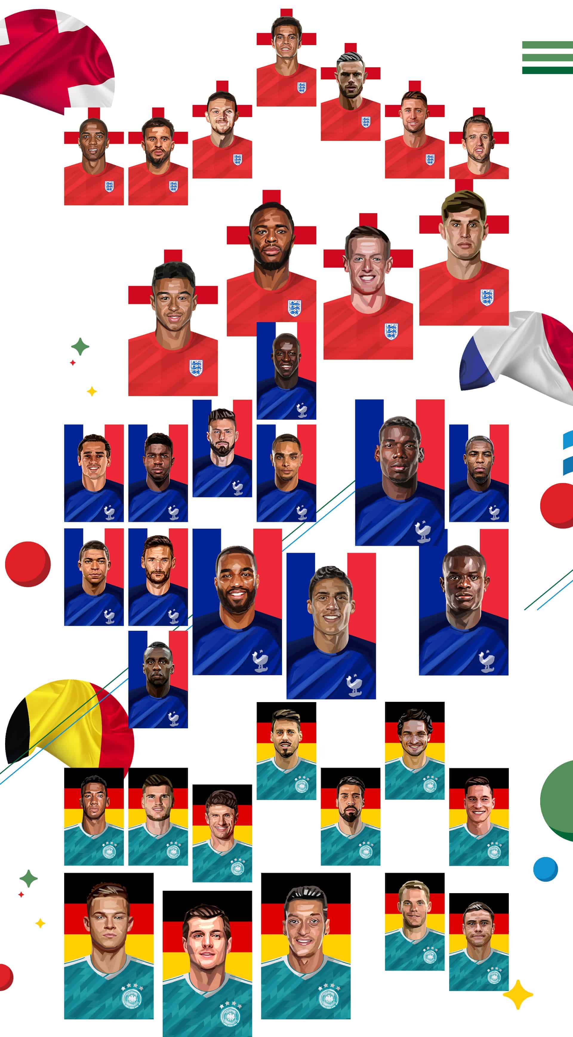 Football players | Design Ideas