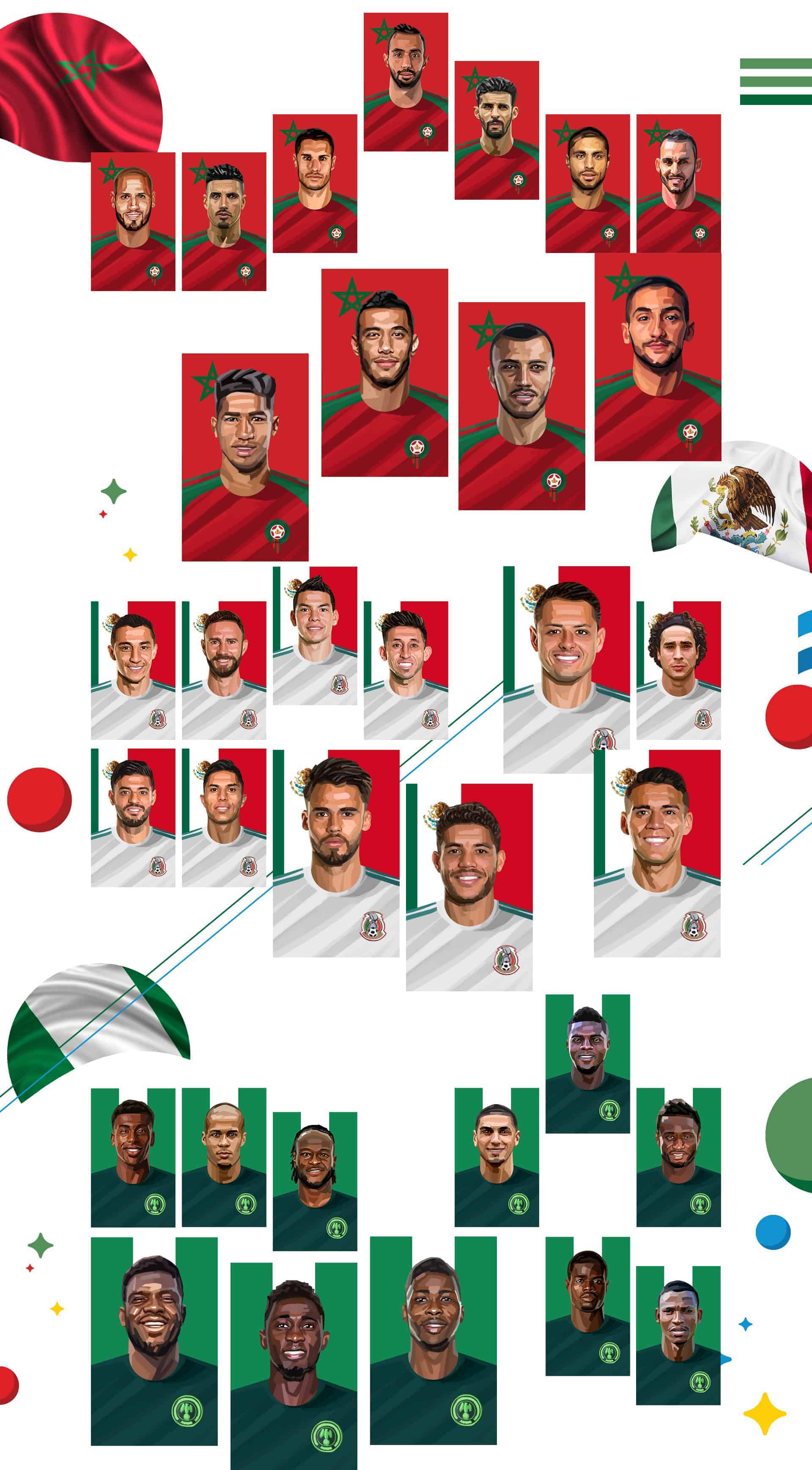 Football players | Design Ideas