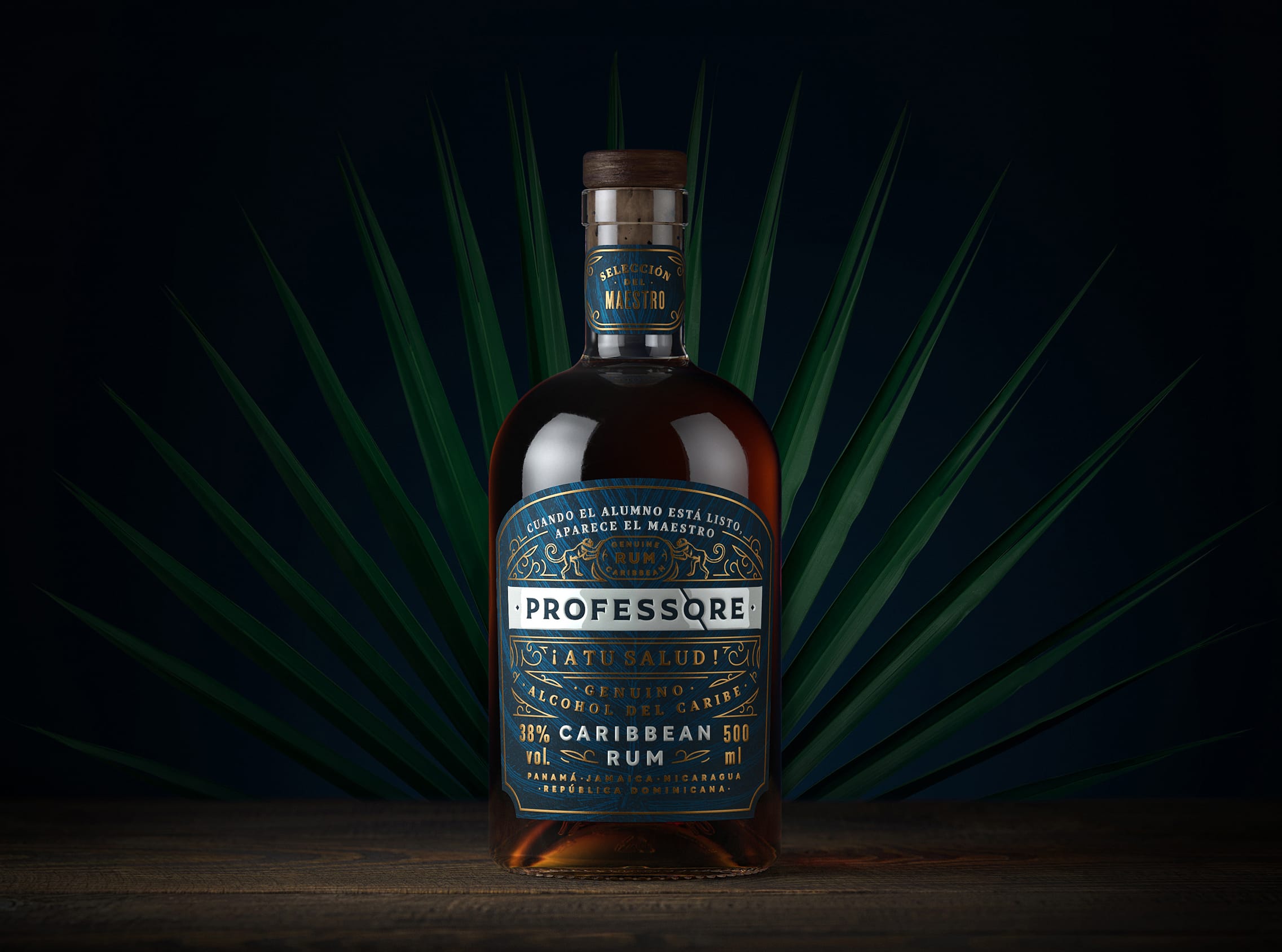 Professore Caribbean Rum | Design Ideas