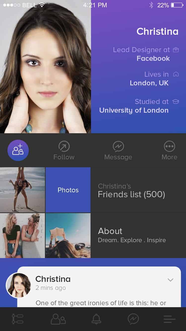 Facebook Redesigning Concept Design Ideas
