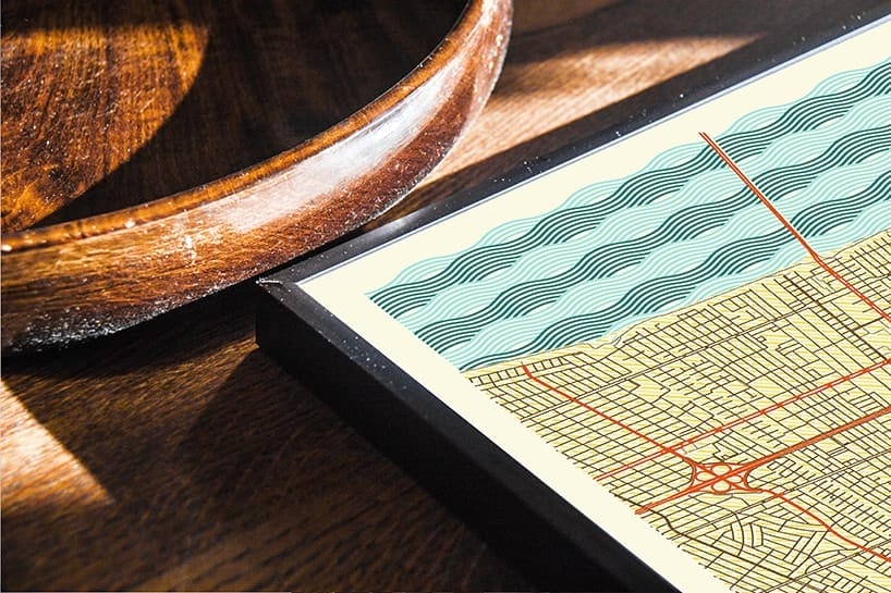 Retro City Map Posters | Design Ideas