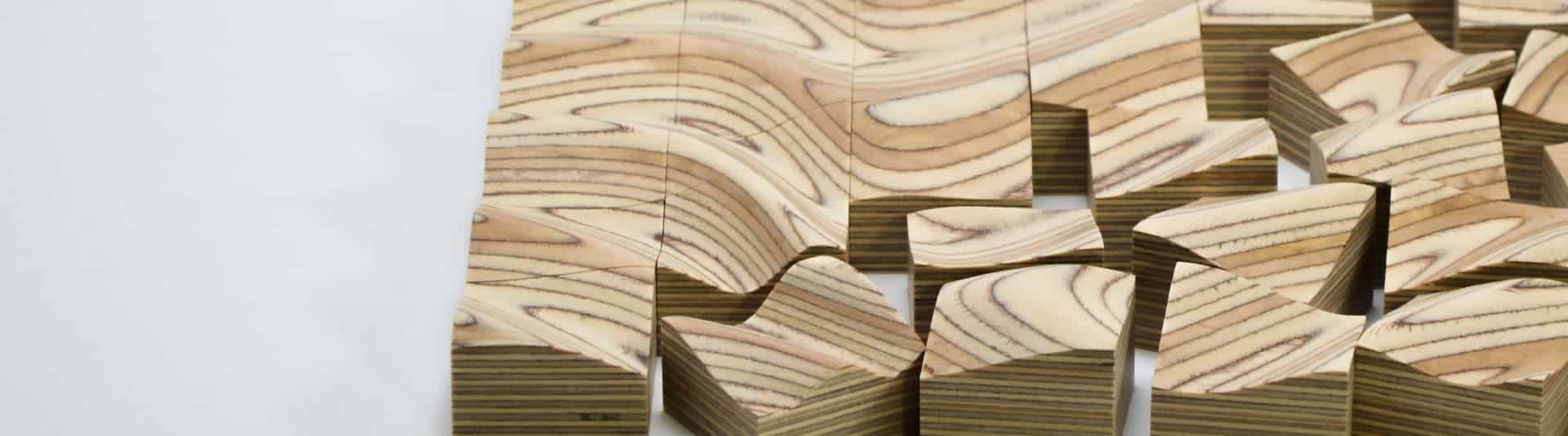 Strata | A sculptural wooden surface puzzle | Design Ideas