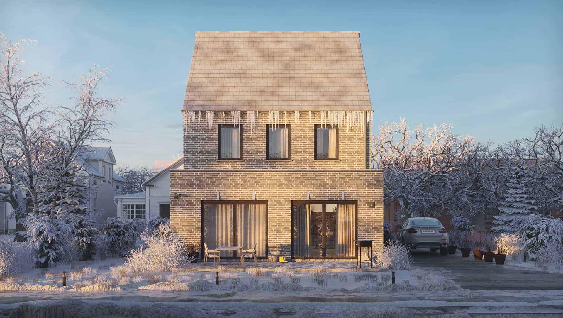 Simple Housing (Winter - Summer) | Design Ideas