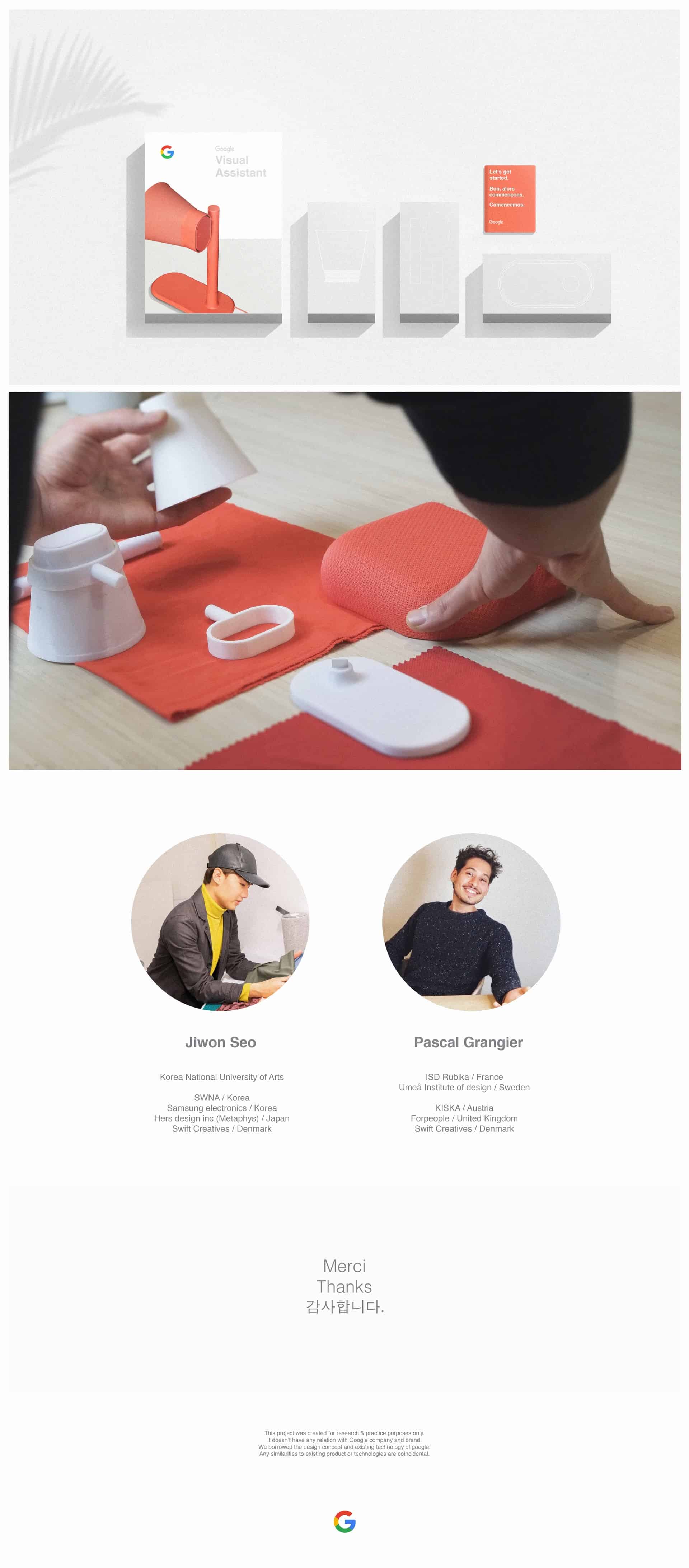 Google visual assistant | Design Ideas