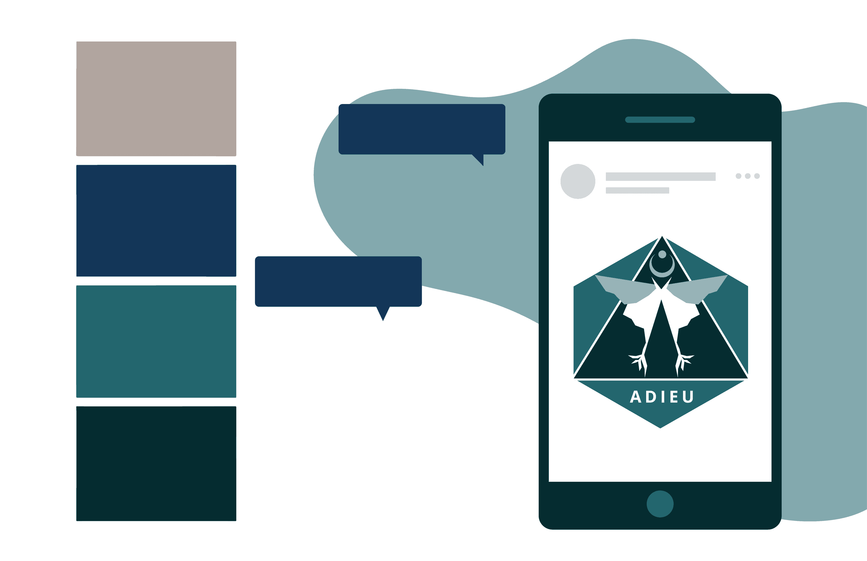 ADIEU App Design Concept | Design Ideas