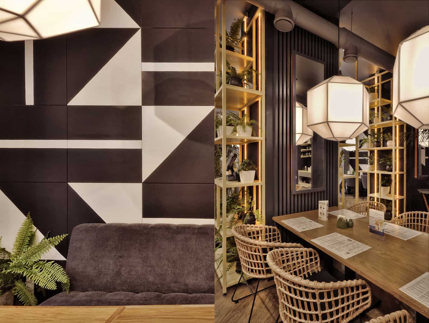 Lao Bao panasian cafe design in Russia | Design Ideas