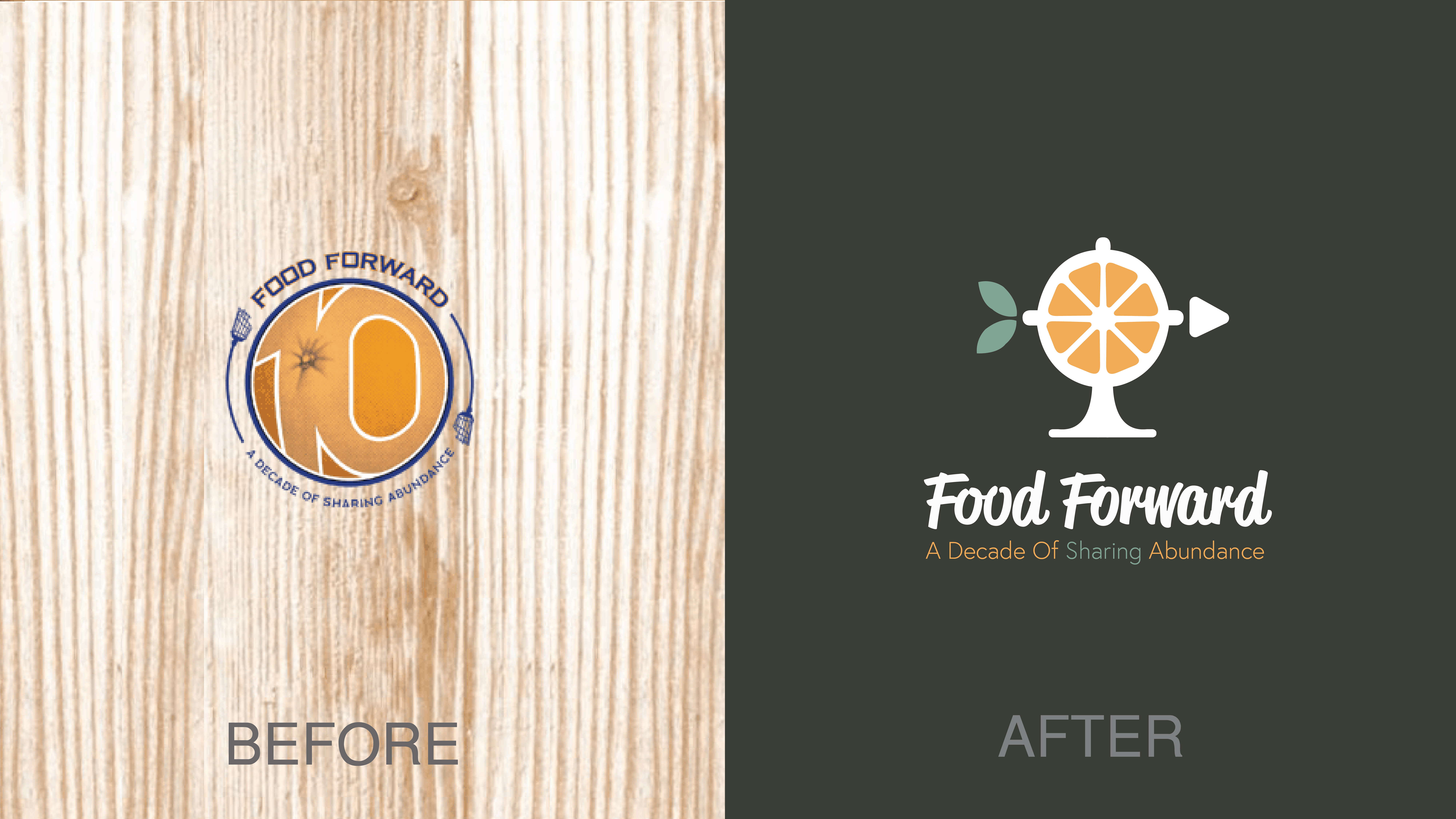 Food Forward, Nonprofit Rebrand | Design Ideas