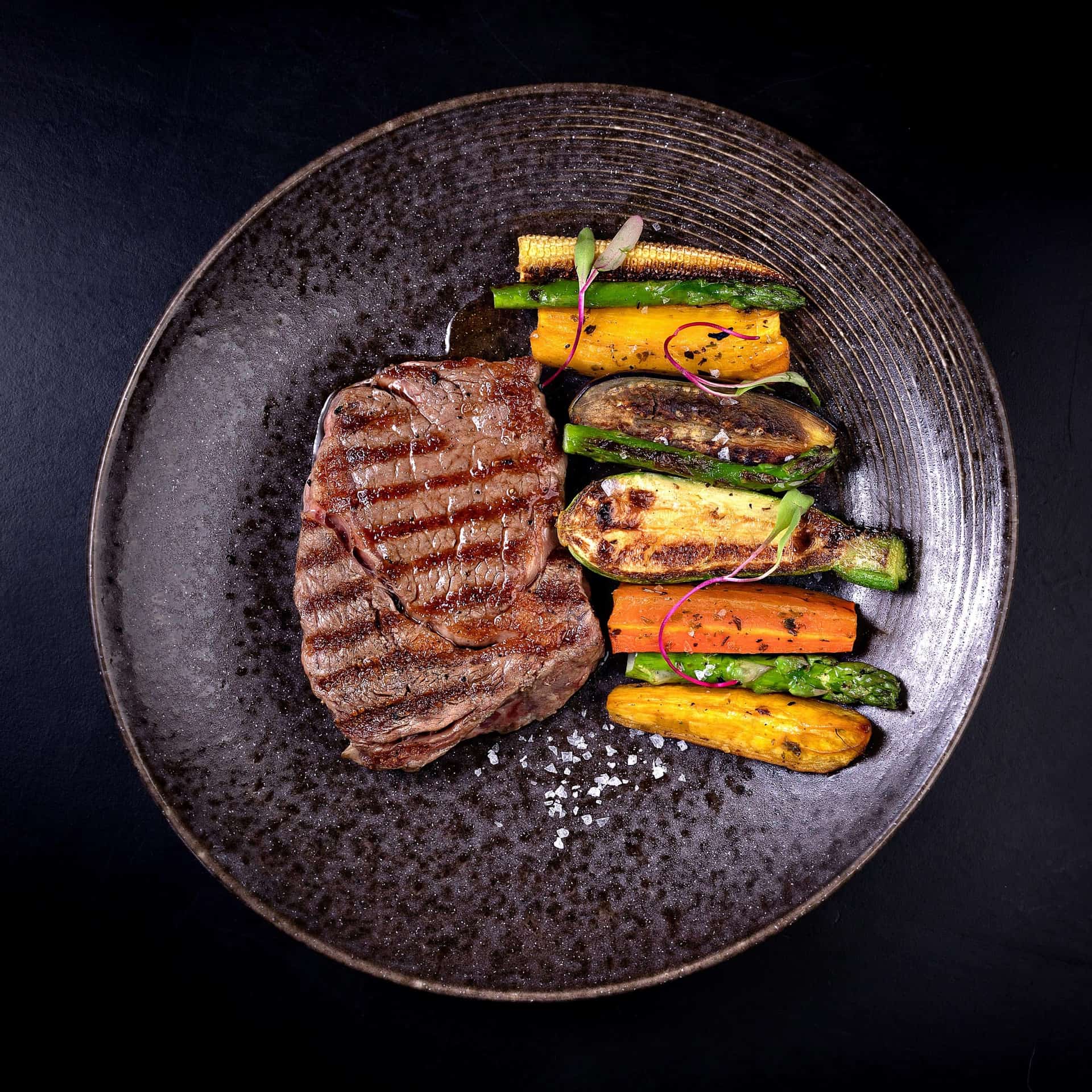 Black Menu | Design Ideas