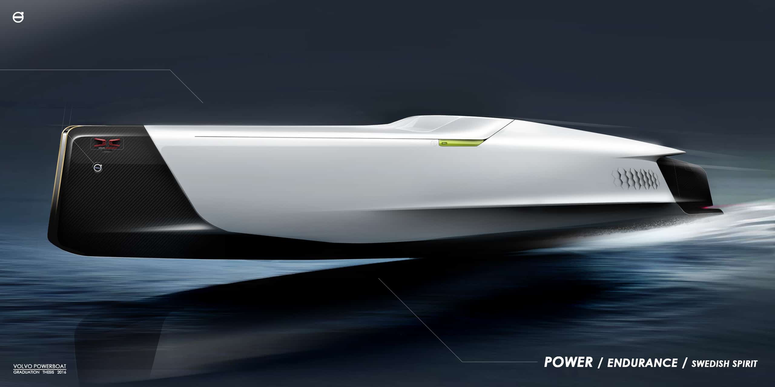 VOLVO U.L.L.A Power Boat | Design Ideas