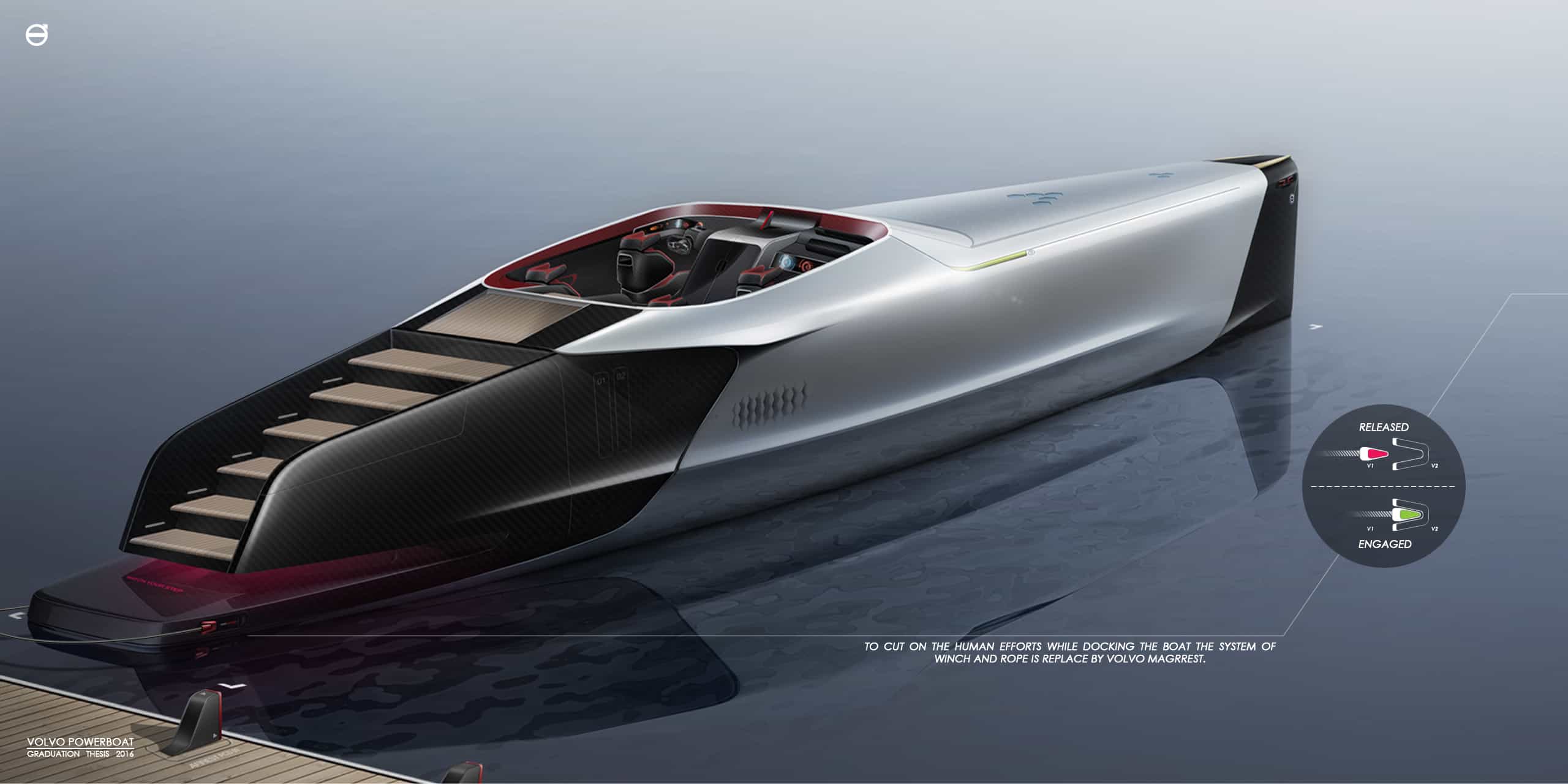 VOLVO U.L.L.A Power Boat | Design Ideas