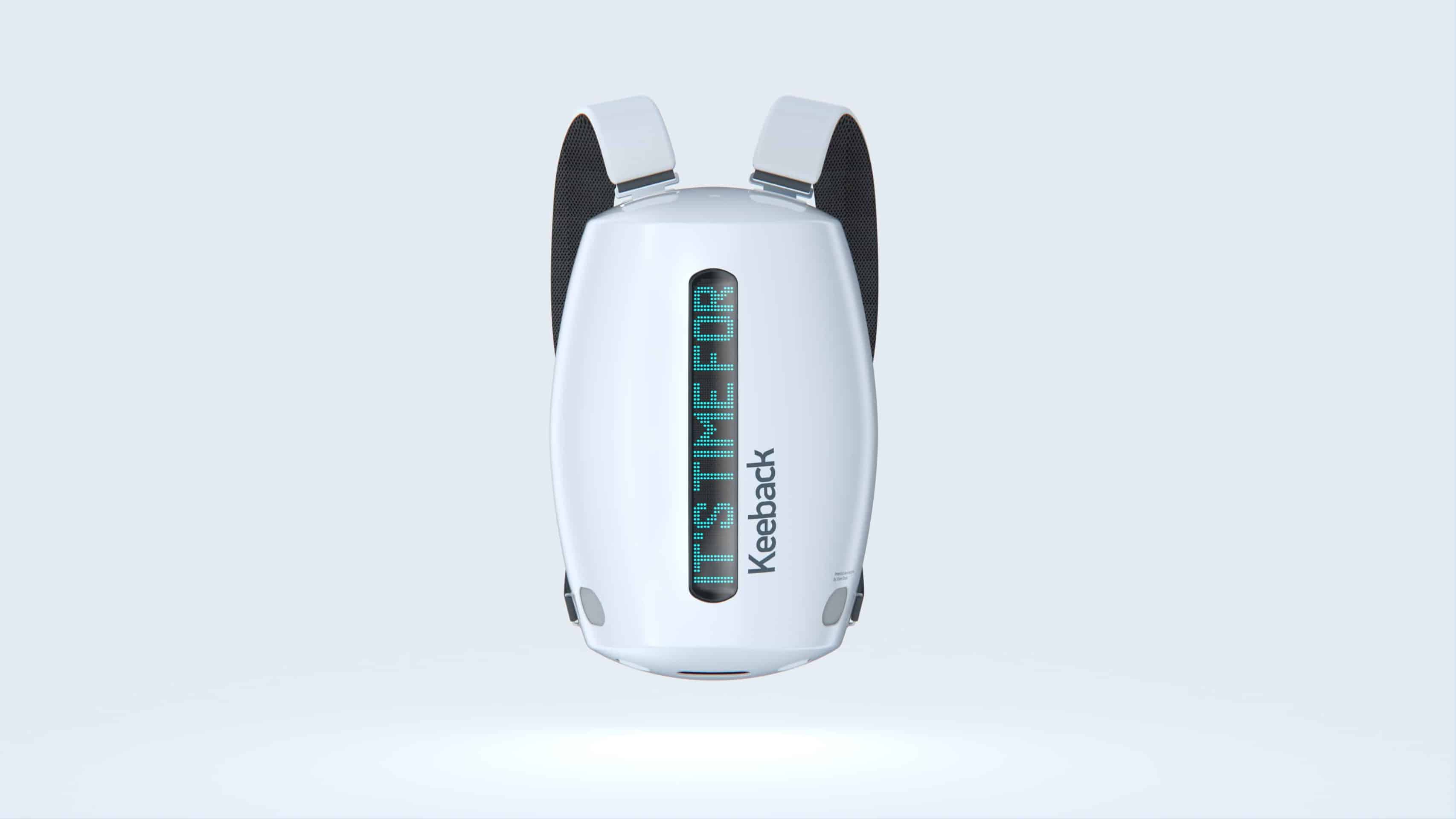 Keeback - futuristic digital backpack | Design Ideas