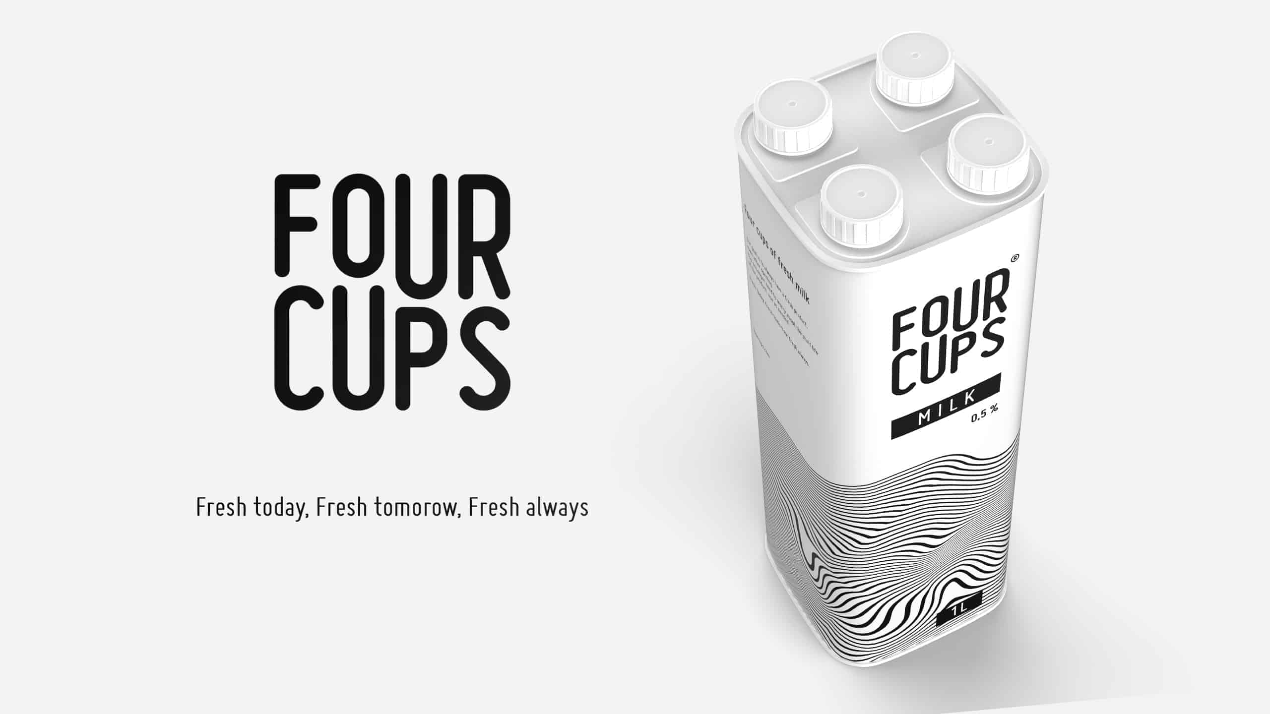 Four Cups / Packaging design | Design Ideas