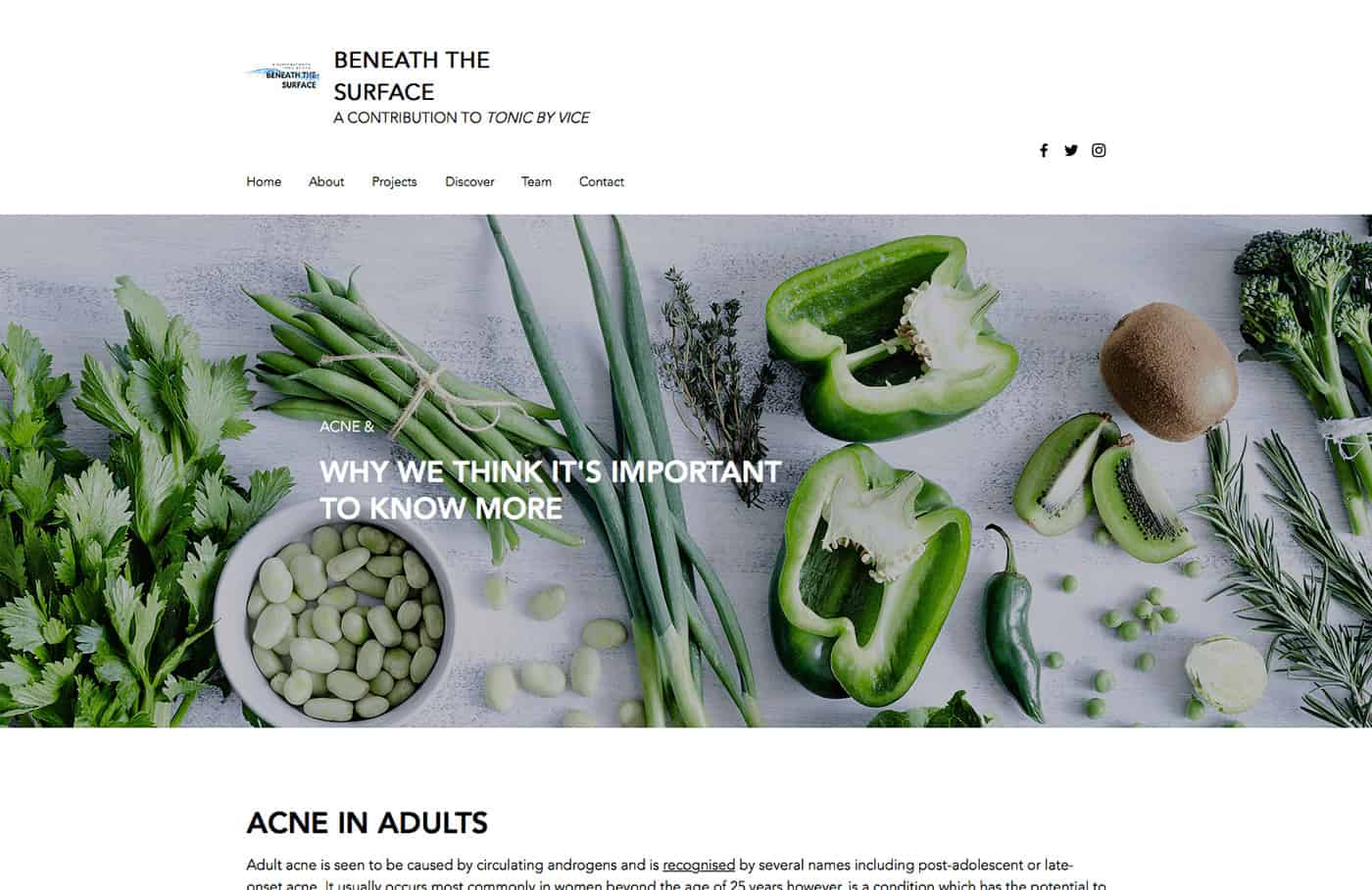 Beneath The Surface | Design Ideas