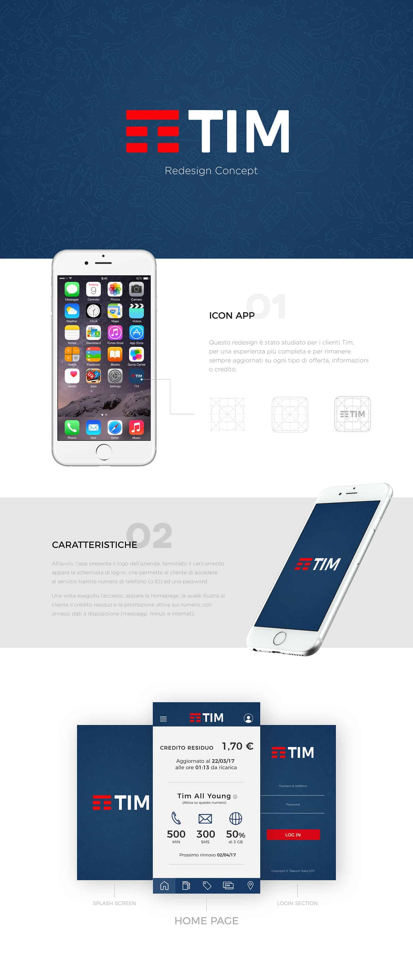 TIM App — Redesign Concept | Design Ideas