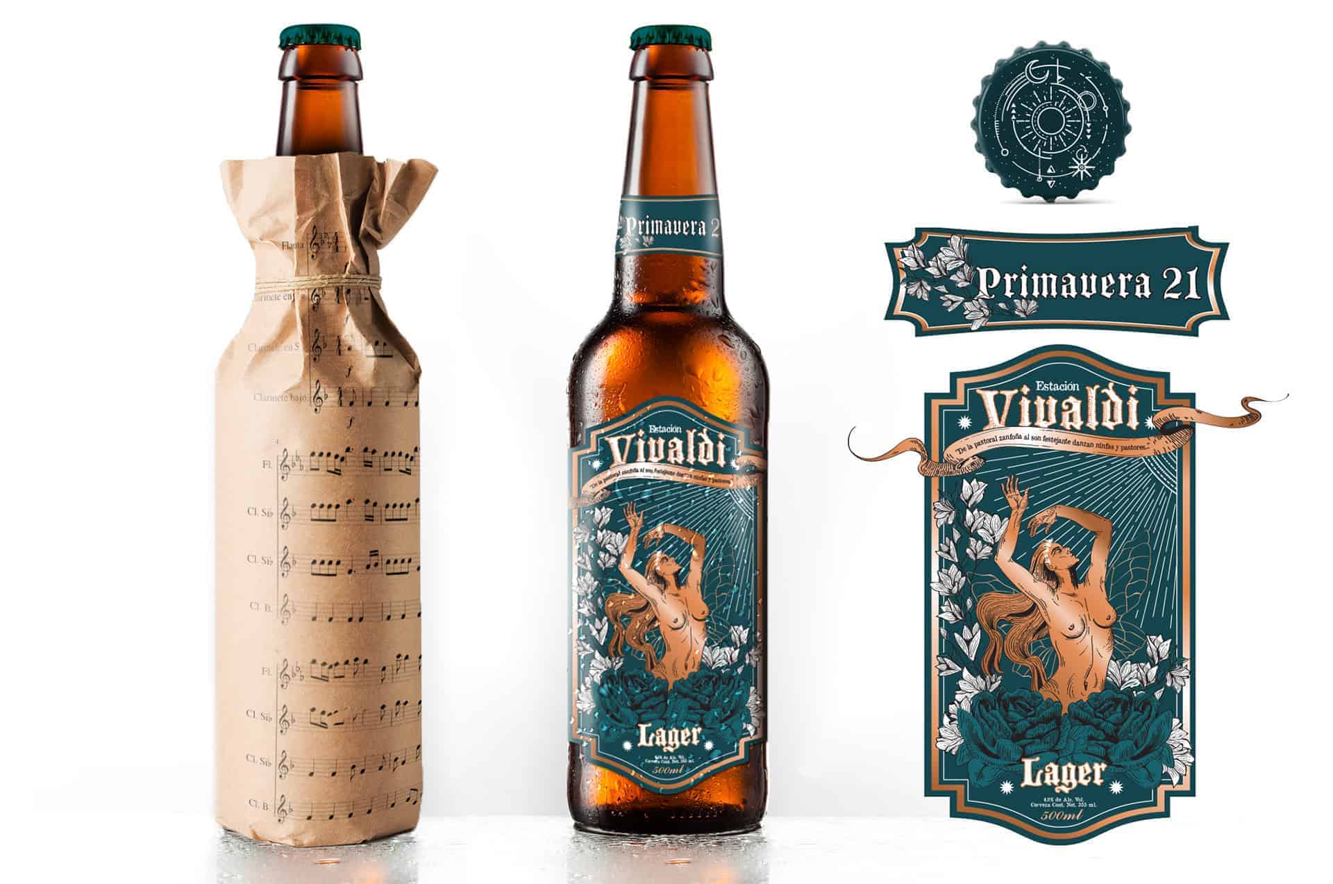 Vivaldi / Beer Label | Design Ideas